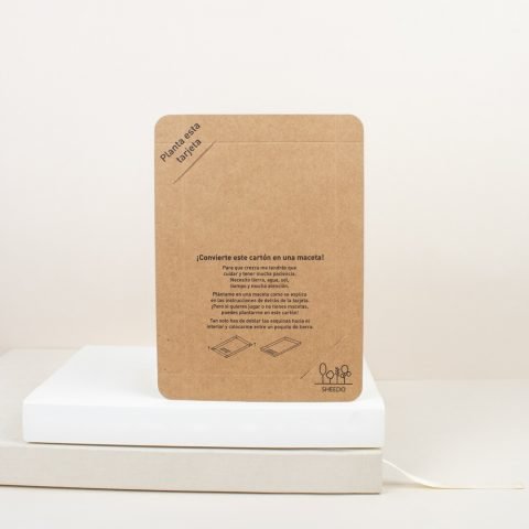 Plantable seed paper for companies - Sheedo Studio