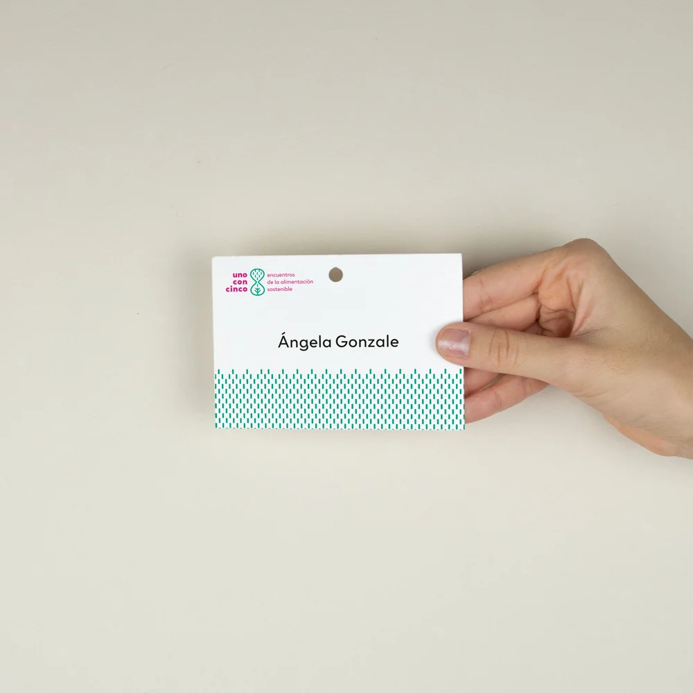 Eco-friendly badge holder for events - Sheedo Studio